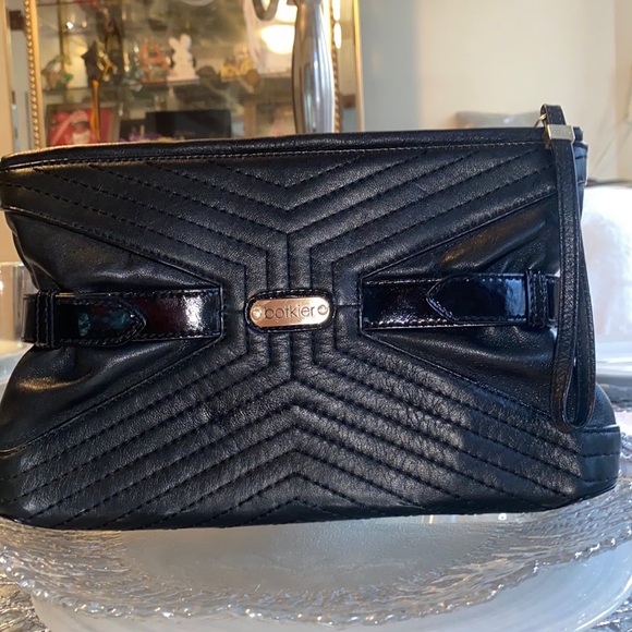 Botkier | Bags | Botkier Leather Oversized Wristlet | Poshmark
